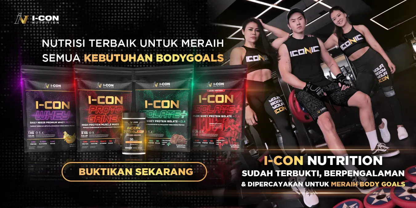 Cara mengonsumsi Icon Whey Protein untuk Latihan - Icon Nutrition